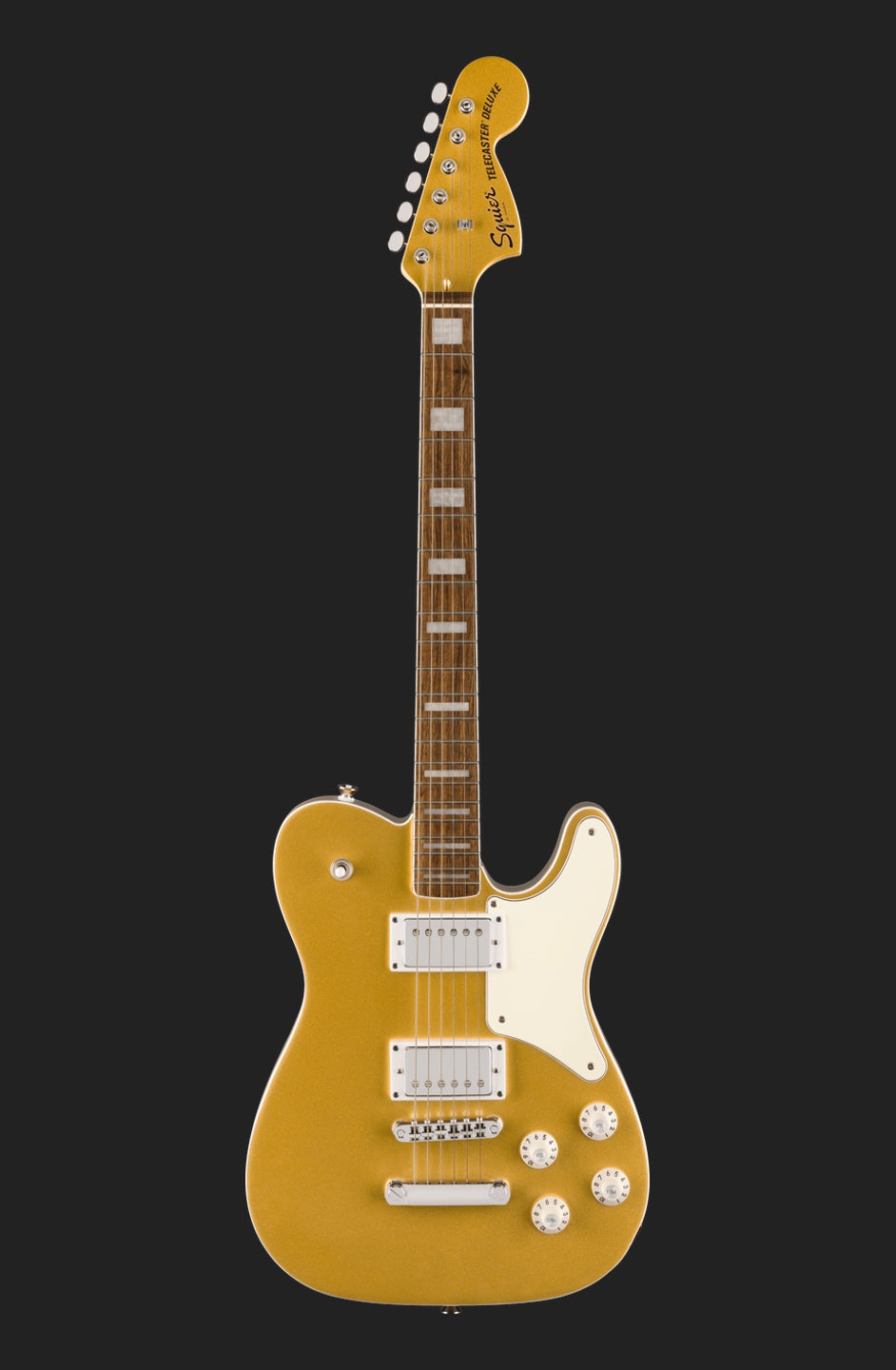 Squier Limited Edition Paranormal Telecaster Deluxe, Aztec Gold – Music ...