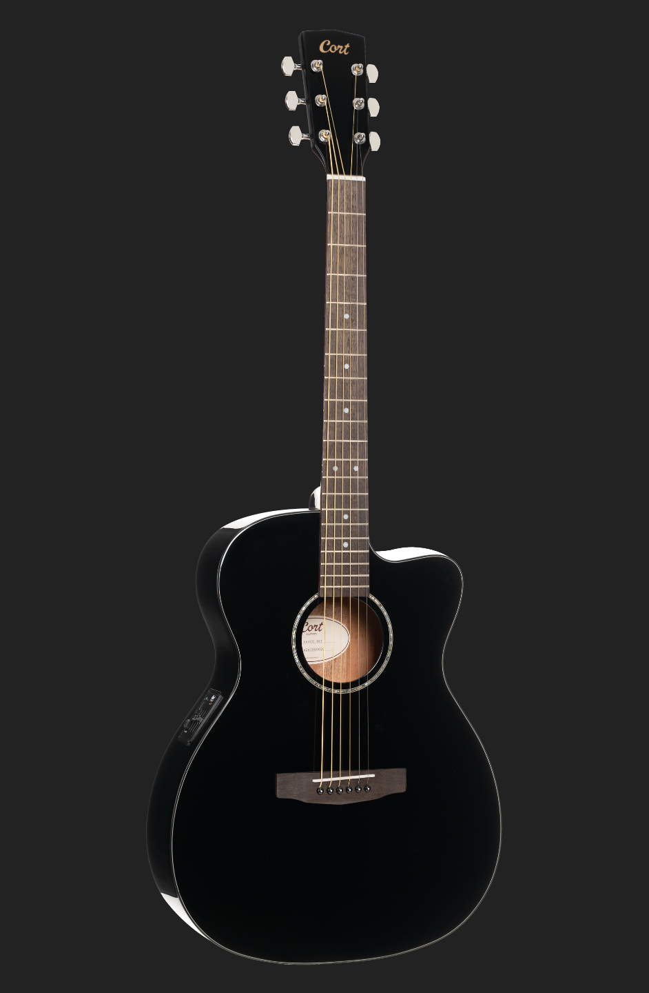Cort L60 CE Black – Music Bros. Ltd