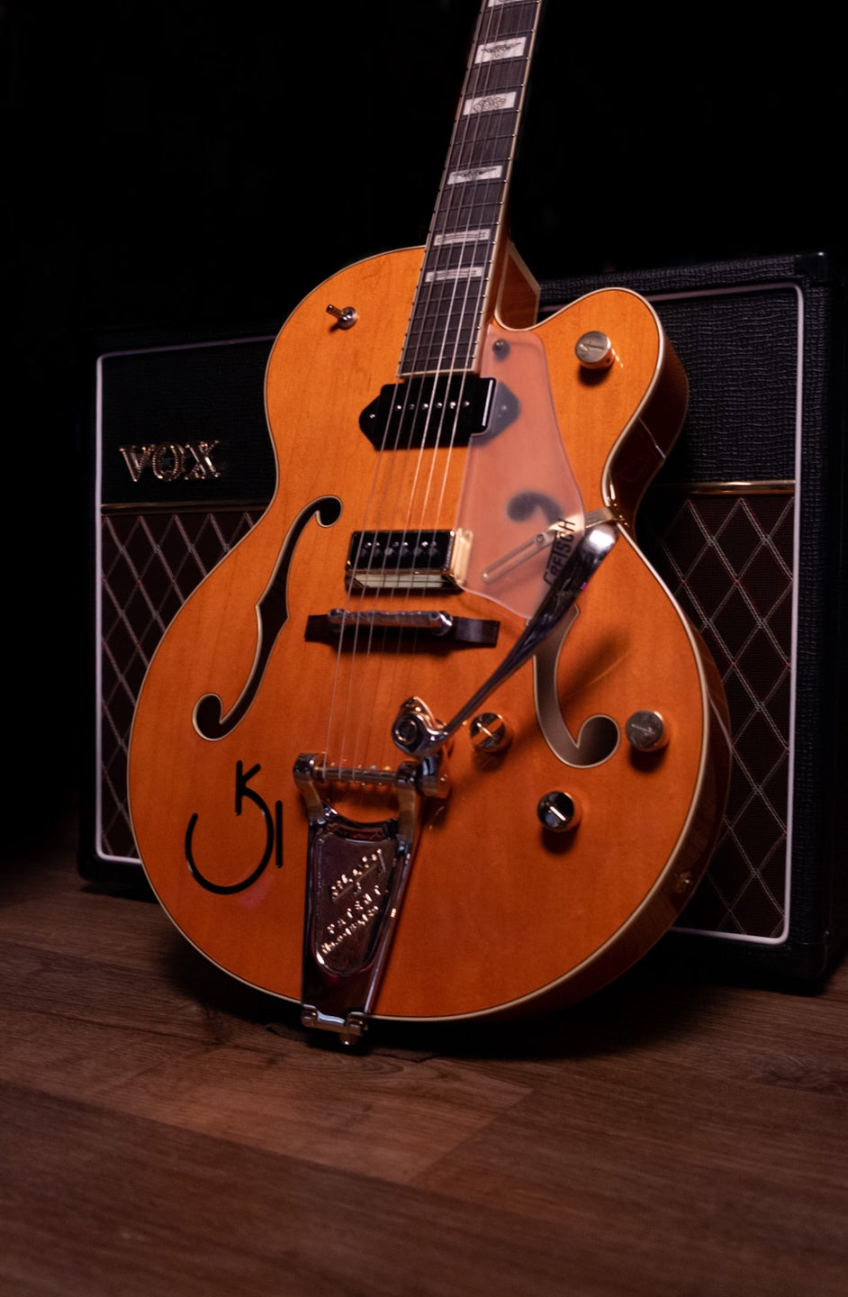Gretsch G6120 Eddie Cochran Signature 6120 Hollow Body with Bigsby ...